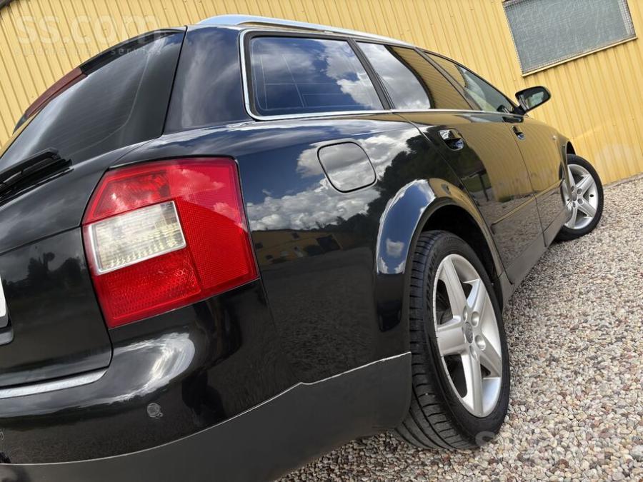 Black Audi A4 2003 in Tukums, with an engine capacity of 1.90 L and mileage of 438 thousand km for 1900 €, photo 12 on AUTOMOTO.COM.LV