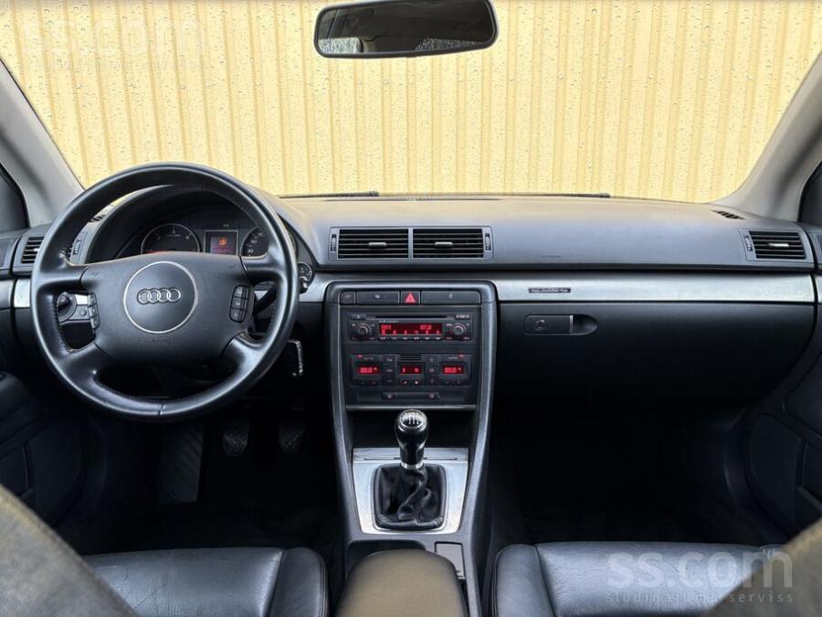 Black Audi A4 2003 in Tukums, with an engine capacity of 1.90 L and mileage of 438 thousand km for 1900 €, photo 17 on AUTOMOTO.COM.LV
