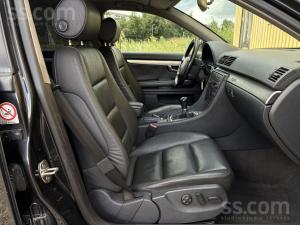 Black Audi A4 2003 in Tukums, with an engine capacity of 1.90 L and mileage of 438 thousand km for 1900 €, photo 19 on AUTOMOTO.COM.LV