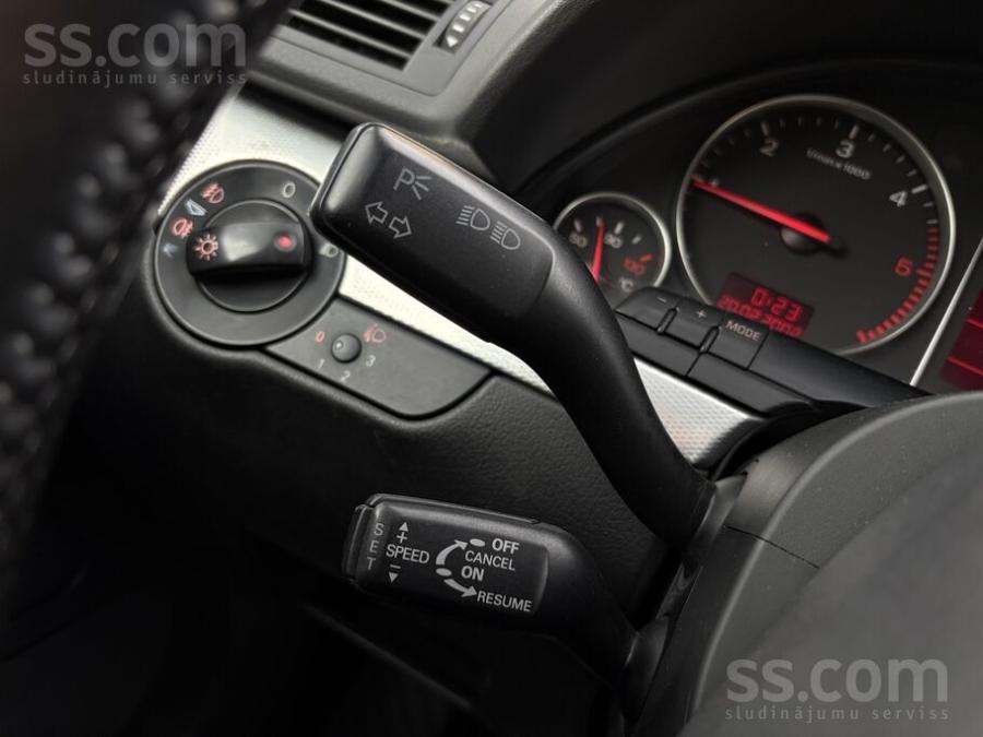 Black Audi A4 2003 in Tukums, with an engine capacity of 1.90 L and mileage of 438 thousand km for 1900 €, photo 26 on AUTOMOTO.COM.LV