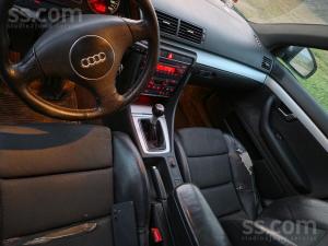 Melns Audi A4 2003 Madona, ar dzinēja tilpumu 1.90 L un nobraukumu 380 tūkst. km par 930 €, foto 7 vietnē AUTOMOTO.COM.LV