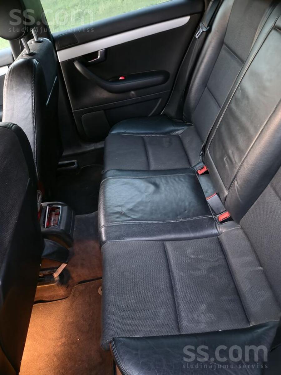 Melns Audi A4 2003 Madona, ar dzinēja tilpumu 1.90 L un nobraukumu 380 tūkst. km par 930 €, foto 9 vietnē AUTOMOTO.COM.LV