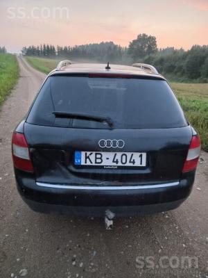 Black Audi A4 2003 in Madona, with an engine capacity of 1.90 L and mileage of 381 thousand km for 700 €, photo 5 on AUTOMOTO.COM.LV