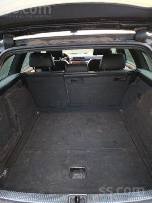 Black Audi A4 2003 in Madona, with an engine capacity of 1.90 L and mileage of 381 thousand km for 700 €, photo 11 on AUTOMOTO.COM.LV