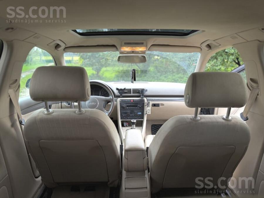 Melns Audi A4 2003 Bauska, ar dzinēja tilpumu 2.50 L un nobraukumu 395 tūkst. km par 1650 €, foto 13 vietnē AUTOMOTO.COM.LV