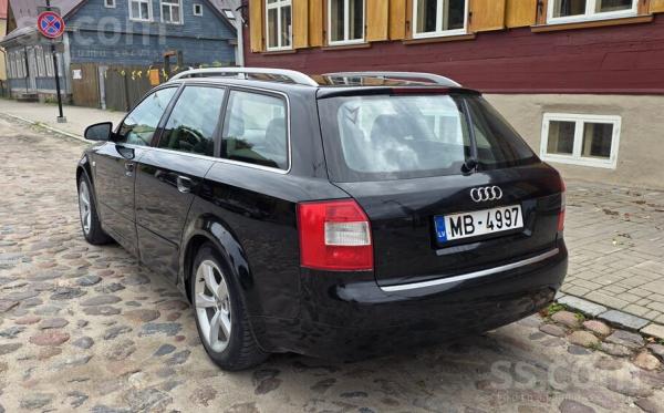 Melns Audi A4 2003 Jelgava, ar dzinēja tilpumu 1.90 L un nobraukumu 0 tūkst. km par 1390 €, foto 3 vietnē AUTOMOTO.COM.LV