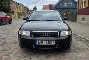 Black Audi A4 2003 in Jelgava, with an engine capacity of 1.90 L and mileage of 0 thousand km for 1390 €, photo 6 on AUTOMOTO.COM.LV