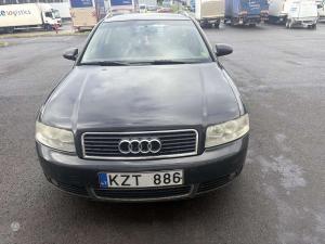 Melns Audi A4 2003 Viļņa, ar dzinēja tilpumu 1.90 L un nobraukumu 472 tūkst. km par 1300 €, foto  vietnē AUTOMOTO.COM.LV