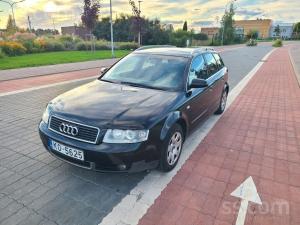 Черный Ауди А4 2003 в Елгава, объемом двигателя 1.90 л и пробегом 329 тыс. км за 1650 €, фото  на AUTOMOTO.COM.LV