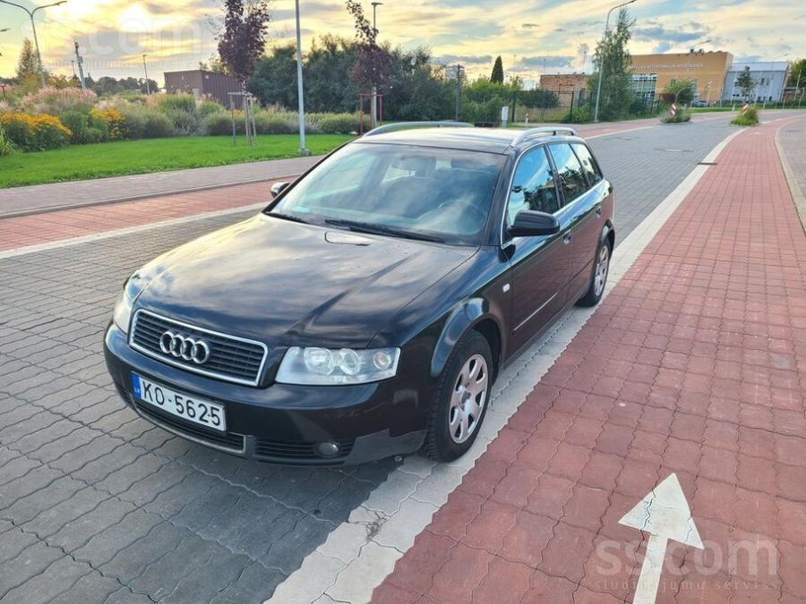 Melns Audi A4 2003 Jelgava, ar dzinēja tilpumu 1.90 L un nobraukumu 329 tūkst. km par 1650 €, foto 1 vietnē AUTOMOTO.COM.LV