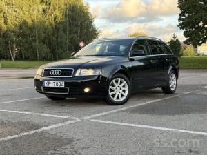 Melns Audi A4 2003 Rīga, ar dzinēja tilpumu 1.90 L un nobraukumu 376 tūkst. km par 1800 €, foto  vietnē AUTOMOTO.COM.LV
