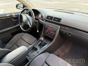 Black Audi A4 2003 in Riga, with an engine capacity of 1.90 L and mileage of 376 thousand km for 1800 €, photo 8 on AUTOMOTO.COM.LV