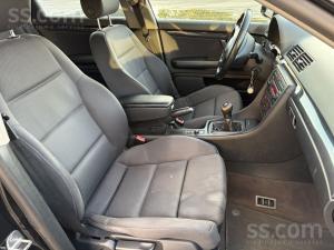 Black Audi A4 2003 in Riga, with an engine capacity of 1.90 L and mileage of 376 thousand km for 1800 €, photo 9 on AUTOMOTO.COM.LV