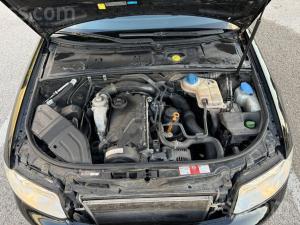 Black Audi A4 2003 in Riga, with an engine capacity of 1.90 L and mileage of 376 thousand km for 1800 €, photo 13 on AUTOMOTO.COM.LV