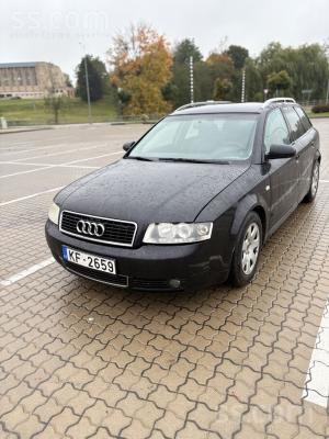 Melns Audi A4 2003 Saldus, ar dzinēja tilpumu 1.90 L un nobraukumu 386 tūkst. km par 1250 €, foto  vietnē AUTOMOTO.COM.LV