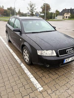 Black Audi A4 2003 in Saldus, with an engine capacity of 1.90 L and mileage of 386 thousand km for 1250 €, photo 3 on AUTOMOTO.COM.LV