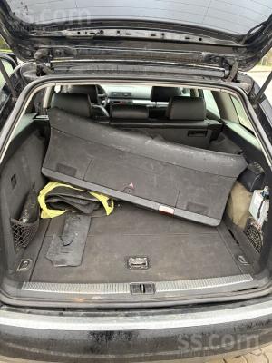 Black Audi A4 2003 in Saldus, with an engine capacity of 1.90 L and mileage of 386 thousand km for 1250 €, photo 9 on AUTOMOTO.COM.LV