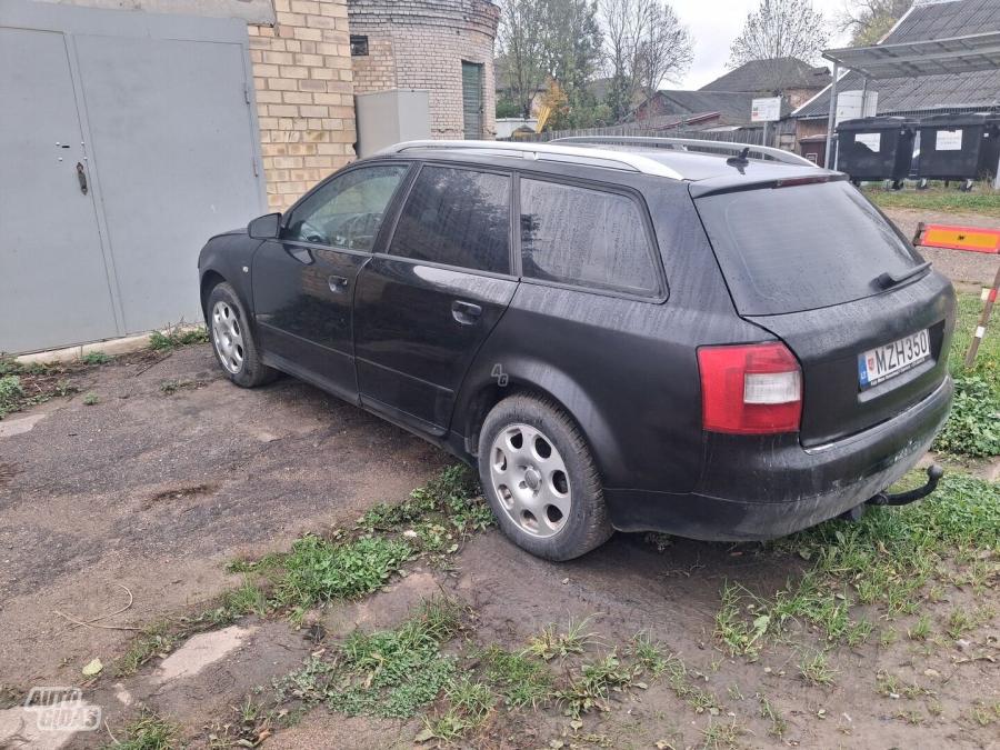 Black Audi A4 2003 in Vilnius, with an engine capacity of 1.90 L and mileage of 382 thousand km for 400 €, photo 5 on AUTOMOTO.COM.LV