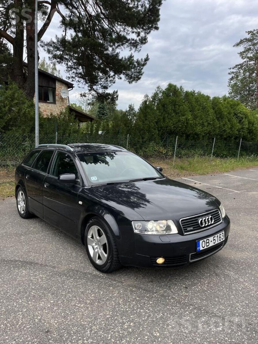 Melns Audi A4 2004 Ogre, ar dzinēja tilpumu 2.50 L un nobraukumu 0 tūkst. km par 1590 €, foto 3 vietnē AUTOMOTO.COM.LV