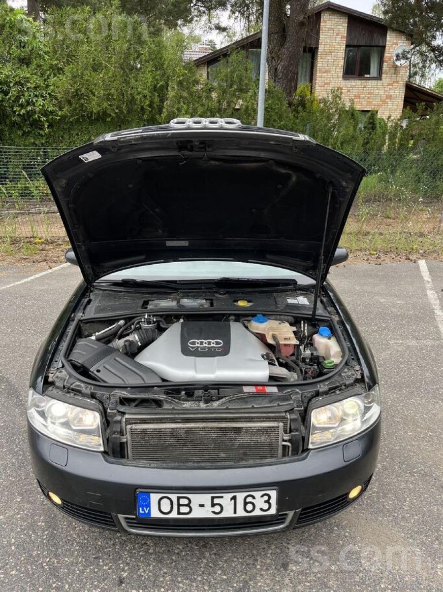 Melns Audi A4 2004 Ogre, ar dzinēja tilpumu 2.50 L un nobraukumu 0 tūkst. km par 1590 €, foto 20 vietnē AUTOMOTO.COM.LV