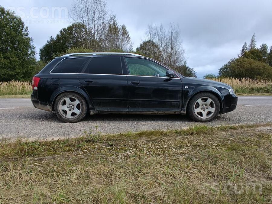 Melns Audi A4 2004 Ludza, ar dzinēja tilpumu 2.50 L un nobraukumu 426 tūkst. km par 1400 €, foto 2 vietnē AUTOMOTO.COM.LV