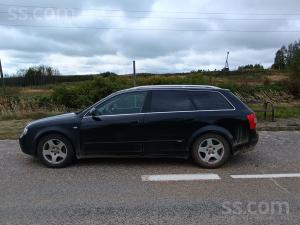 Melns Audi A4 2004 Ludza, ar dzinēja tilpumu 2.50 L un nobraukumu 426 tūkst. km par 1400 €, foto 4 vietnē AUTOMOTO.COM.LV