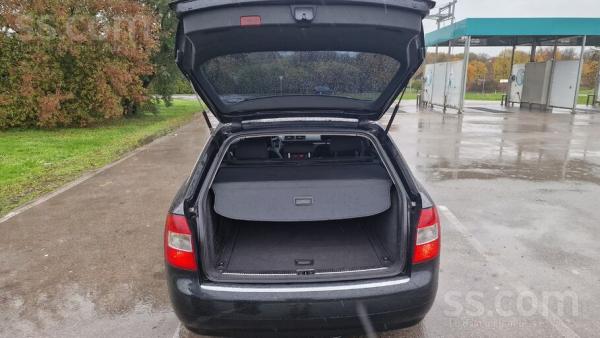Black Audi A4 2004 in Bauska, with an engine capacity of 1.90 L and mileage of 347 thousand km for 2890 €, photo 11 on AUTOMOTO.COM.LV