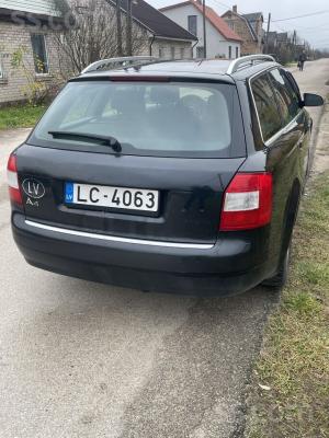 Black Audi A4 2004 in Daugavpils, with an engine capacity of 1.90 L and mileage of 300 thousand km for 1700 €, photo 3 on AUTOMOTO.COM.LV