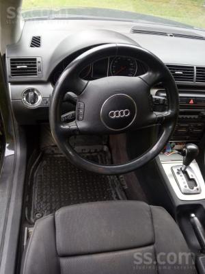 Black Audi A4 2004 in Liepaja, with an engine capacity of 1.90 L and mileage of 270 thousand km for 1700 €, photo 2 on AUTOMOTO.COM.LV