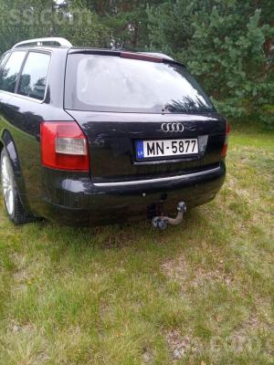 Black Audi A4 2004 in Liepaja, with an engine capacity of 1.90 L and mileage of 270 thousand km for 1700 €, photo 3 on AUTOMOTO.COM.LV