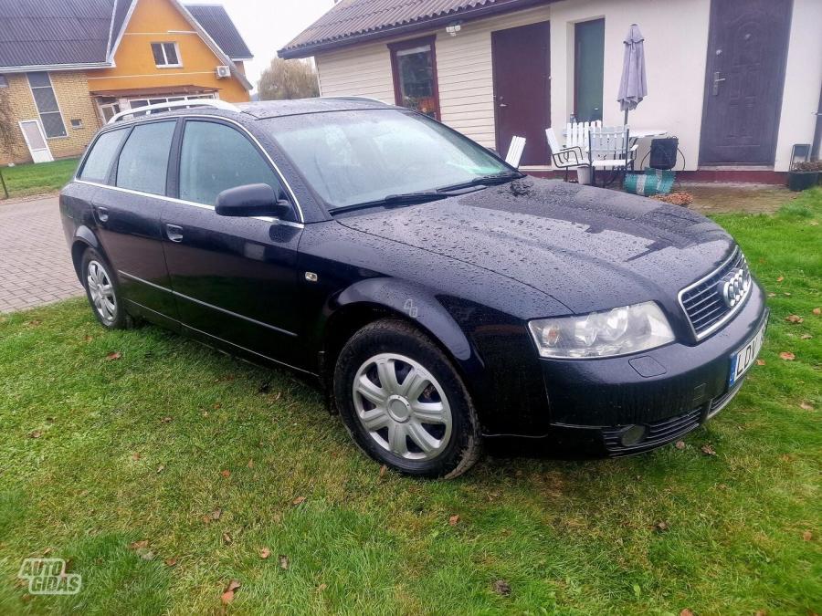 Black Audi A4 2004 in Kaisiadorys, with an engine capacity of 1.90 L and mileage of 311 thousand km for 1350 €, photo 1 on AUTOMOTO.COM.LV