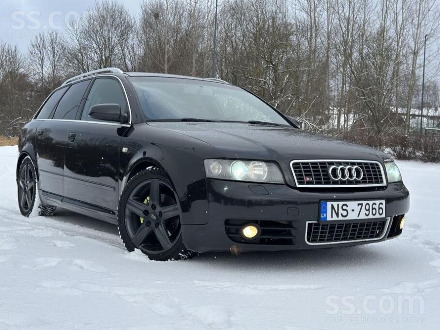 Black Audi A4 2004 in Tukums, with an engine capacity of 1.90 L and mileage of 342 thousand km for 3400 €, photo 1 on AUTOMOTO.COM.LV