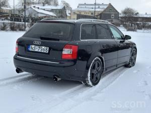 Black Audi A4 2004 in Tukums, with an engine capacity of 1.90 L and mileage of 342 thousand km for 3400 €, photo 3 on AUTOMOTO.COM.LV