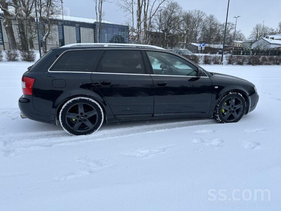 Black Audi A4 2004 in Tukums, with an engine capacity of 1.90 L and mileage of 342 thousand km for 3400 €, photo 8 on AUTOMOTO.COM.LV