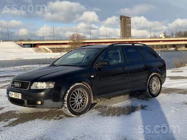 Melns Audi A4 2004 Rīga, ar dzinēja tilpumu 1.90 L un nobraukumu 353 tūkst. km par 1650 €, foto 2 vietnē AUTOMOTO.COM.LV