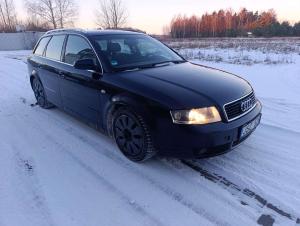 Melns Audi A4 2004 Panevēža, ar dzinēja tilpumu 1.90 L un nobraukumu 380 tūkst. km par 1000 €, foto 2 vietnē AUTOMOTO.COM.LV