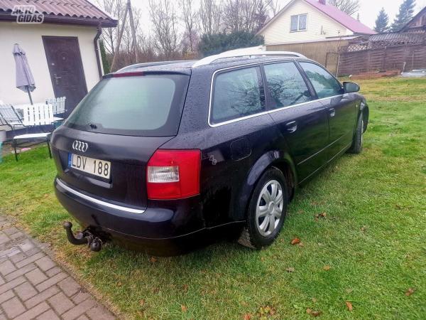 Black Audi A4 2004 in Kaisiadorys, with an engine capacity of 1.90 L and mileage of 311 thousand km for 1350 €, photo 4 on AUTOMOTO.COM.LV