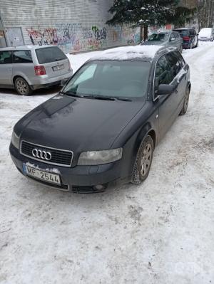 Melns Audi A4 2004 Rīga, ar dzinēja tilpumu 1.90 L un nobraukumu 297 tūkst. km par 1600 €, foto 2 vietnē AUTOMOTO.COM.LV