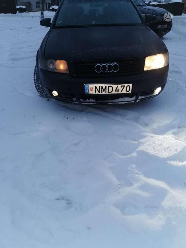 Melns Audi A4 2004 Vilkaviškis, ar dzinēja tilpumu 1.98 L un nobraukumu 250 tūkst. km par 600 €, foto 2 vietnē AUTOMOTO.COM.LV