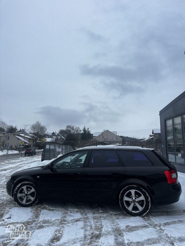 Black Audi A4 2004 in Alytus, with an engine capacity of 1.90 L and mileage of 307 thousand km for 2200 €, photo 4 on AUTOMOTO.COM.LV