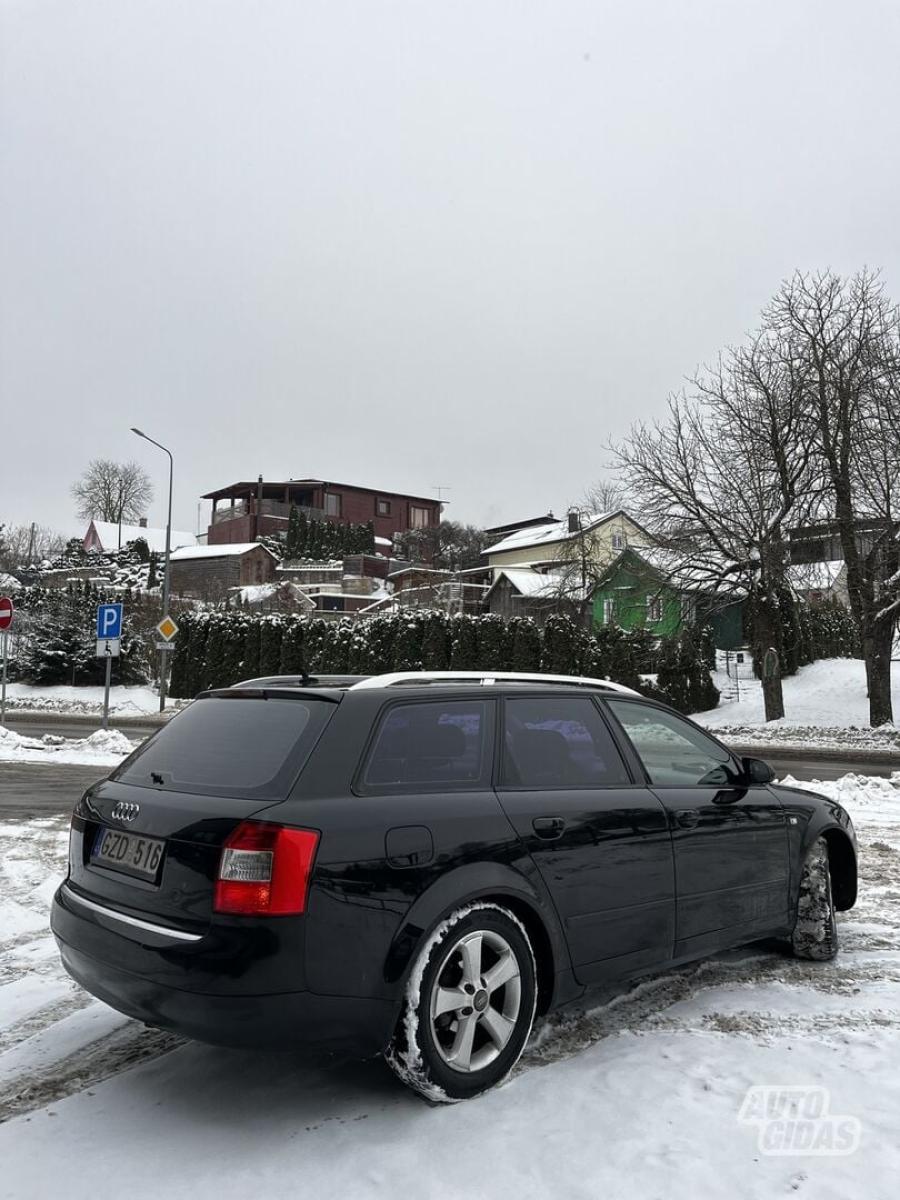 Black Audi A4 2004 in Alytus, with an engine capacity of 1.90 L and mileage of 307 thousand km for 2200 €, photo 5 on AUTOMOTO.COM.LV