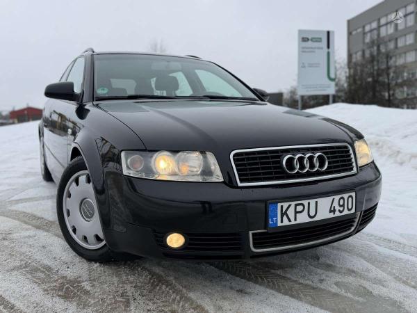 Black Audi A4 2004 in Vilnius, with an engine capacity of 1.90 L and mileage of 181 thousand km for 2650 €, photo 5 on AUTOMOTO.COM.LV