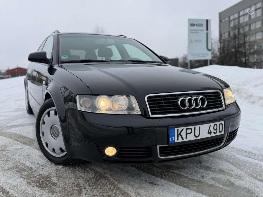 Melns Audi A4 2004 Viļņa, ar dzinēja tilpumu 1.90 L un nobraukumu 181 tūkst. km par 2650 €, foto 5 vietnē AUTOMOTO.COM.LV