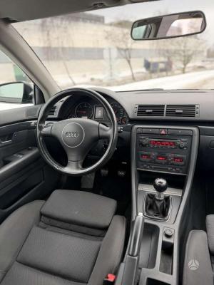 Melns Audi A4 2004 Viļņa, ar dzinēja tilpumu 1.90 L un nobraukumu 181 tūkst. km par 2650 €, foto 16 vietnē AUTOMOTO.COM.LV