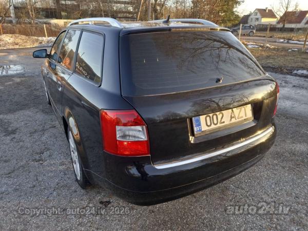 Black Audi A4 2004 in Tartu, with an engine capacity of 1.90 L and mileage of 414 thousand km for 2500 €, photo 5 on AUTOMOTO.COM.LV