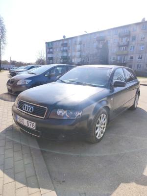 Black Audi A4 2004 in Kaunas, with an engine capacity of 2.50 L and mileage of 315 thousand km for 499 €, photo 2 on AUTOMOTO.COM.LV