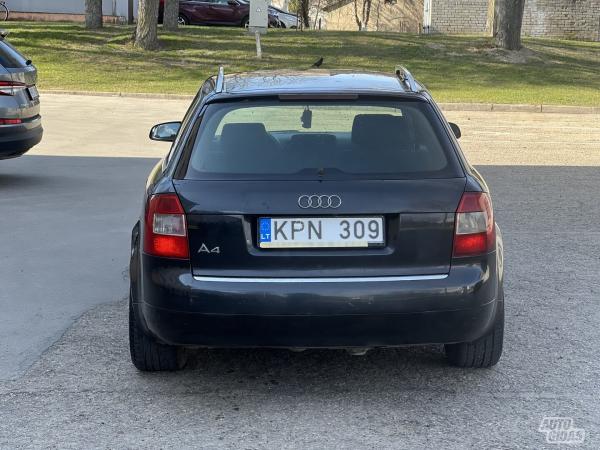 Black Audi A4 2004 in Klaipeda, with an engine capacity of 1.90 L and mileage of 400 thousand km for 850 €, photo 3 on AUTOMOTO.COM.LV