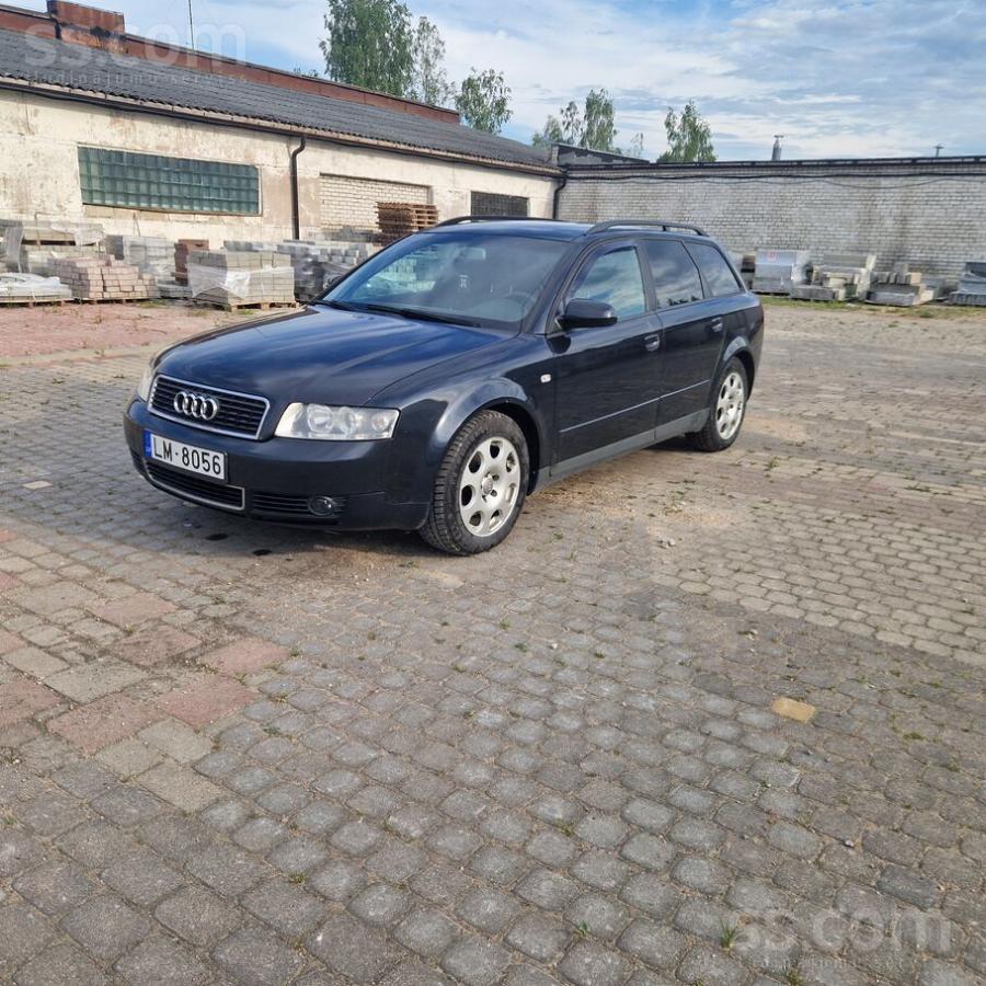 Черный Ауди А4 2004 в Елгава, объемом двигателя 1.90 л и пробегом 357 тыс. км за 1700 €, фото 1 на AUTOMOTO.COM.LV