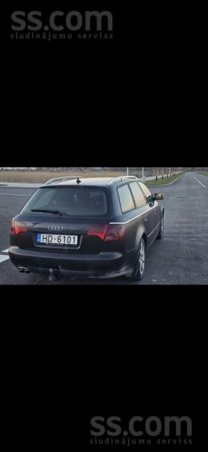 Black Audi A4 2004 in Liepaja, with an engine capacity of 2.00 L and mileage of 415 thousand km for 1300 €, photo 5 on AUTOMOTO.COM.LV