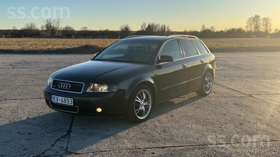 Melns Audi A4 2004 Rīga, ar dzinēja tilpumu 2.50 L un nobraukumu 0 tūkst. km par 2199 €, foto 1 vietnē AUTOMOTO.COM.LV